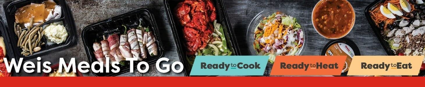 Amazon Weis Groceries: Ready to cook, heat & eat