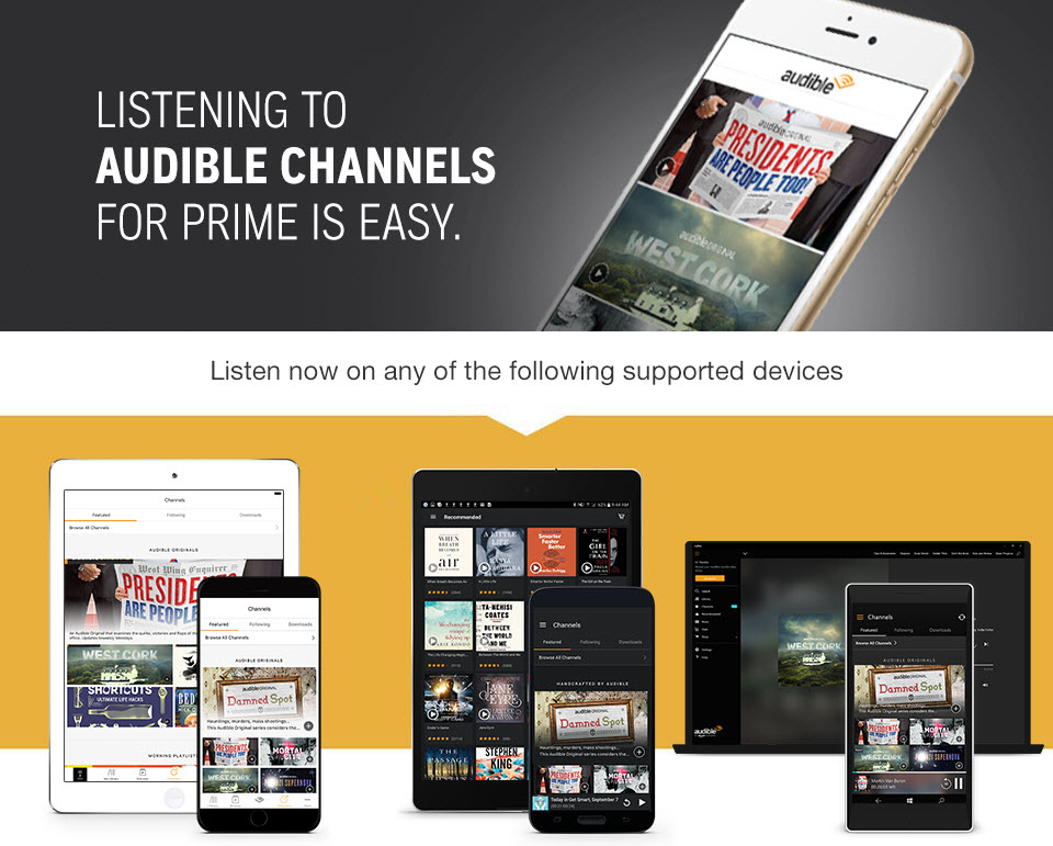 Audible On the Go | Audible.com