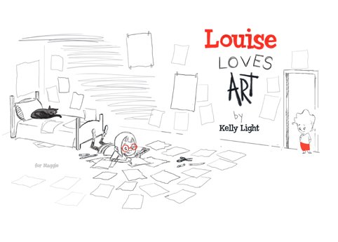 Amazon.com: Louise Loves Art: 9780062248176: Light, Kelly, Light, Kelly ...