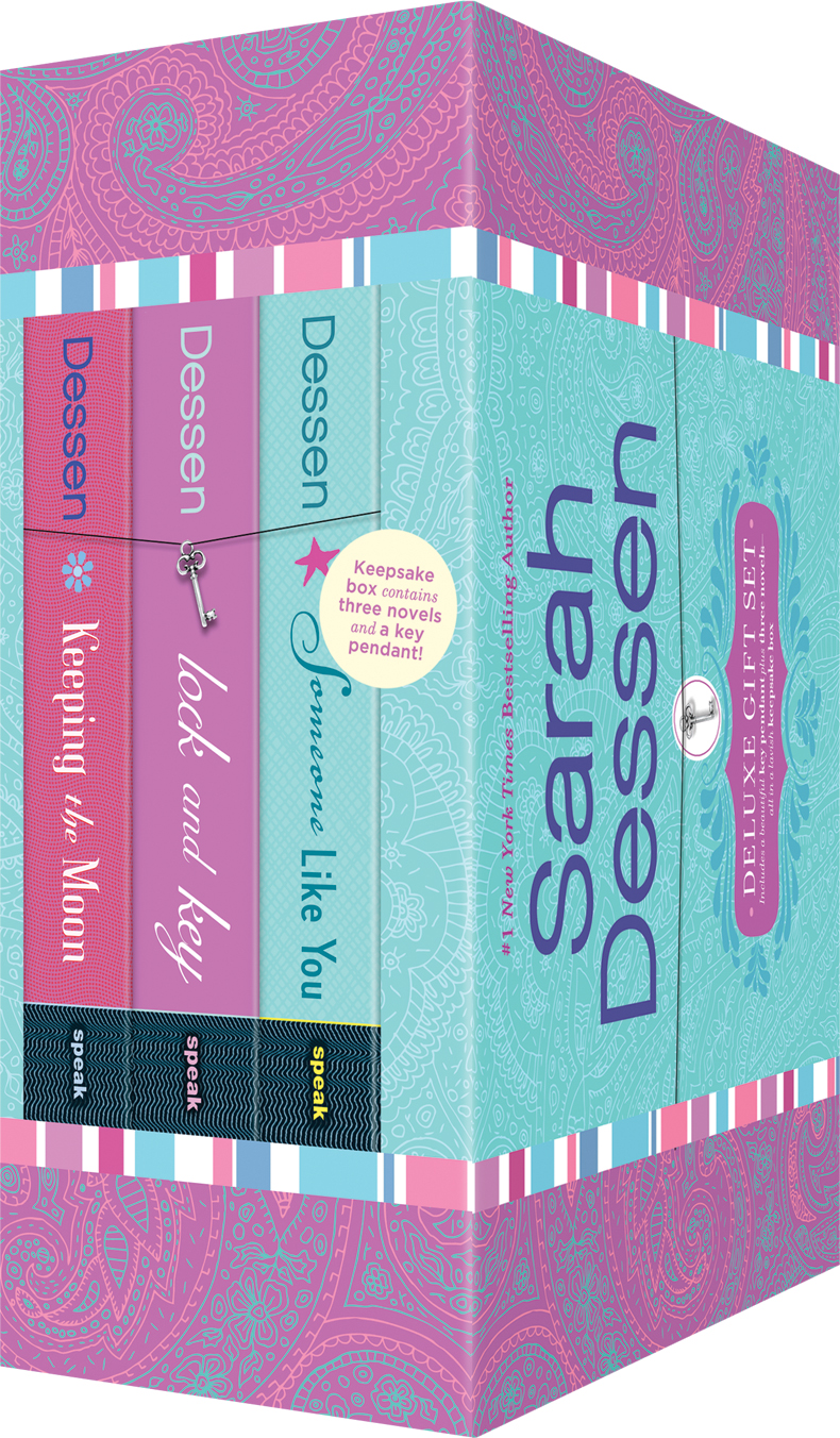 Amazon.com: Sarah Dessen Deluxe Gift Set (3 Books + Keepsake Charm ...