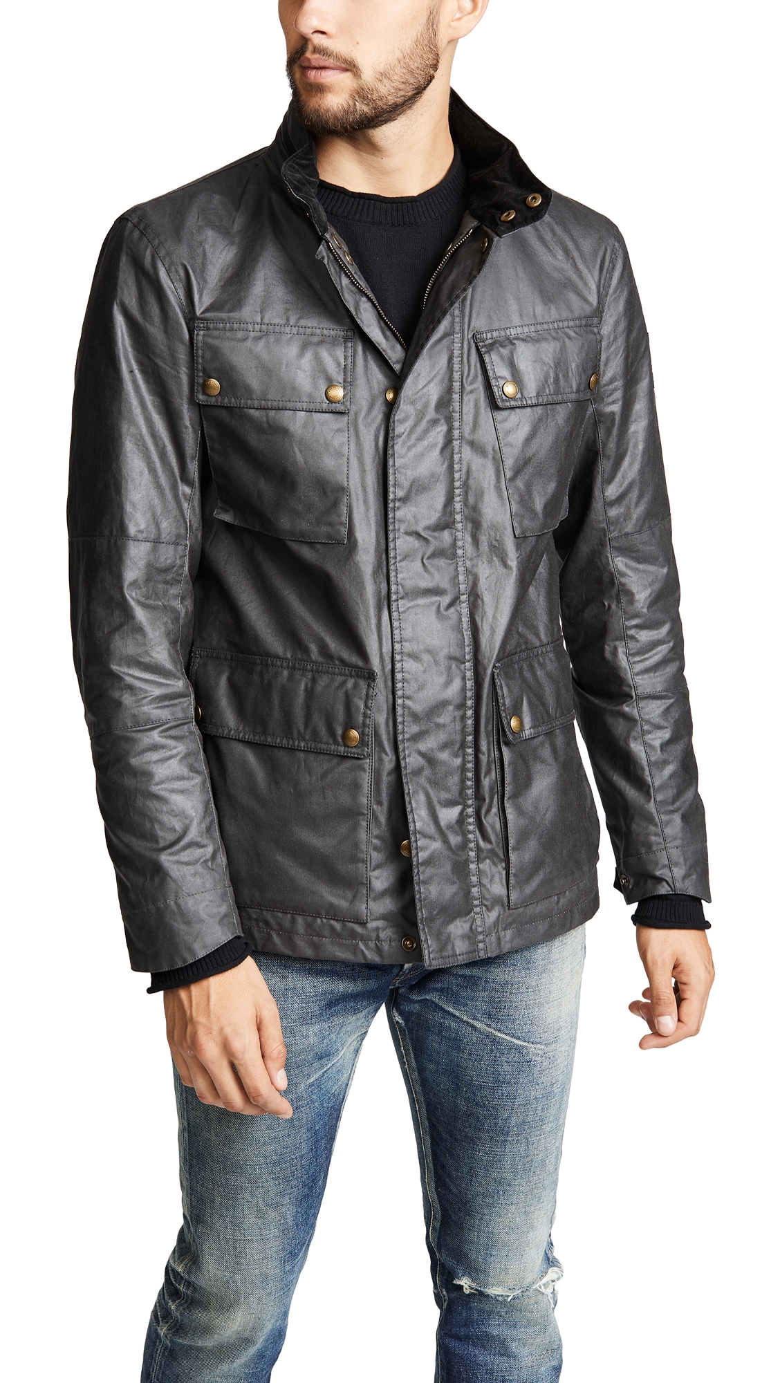 Belstaff Explorer Jacket In Winward Grey | ModeSens