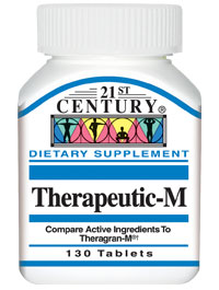 Amazon.com: 21st Century Therapeutic M Tablets, 130 Count: Health ...