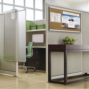 Amazon.com : Quartet Bulletin Board, 24" x 14", Corkboard, Cubicle, Arc ...