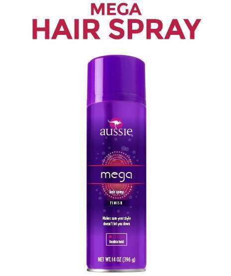 Amazon.com : Aussie Mega Hair Spray, Flexible Hold, 14 oz (396 g ...