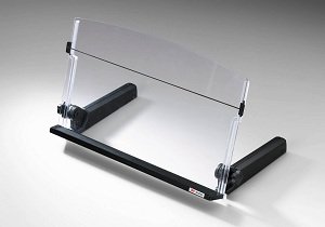 3M Ergonomic Adjustable Document Holder, 18" Wide, 300 Sheet Capacity ...