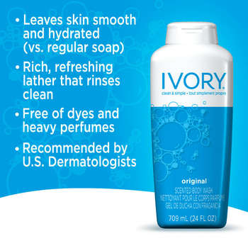 Simple Clean Simply Ivory Original Scent Body Wash Reviews 2022