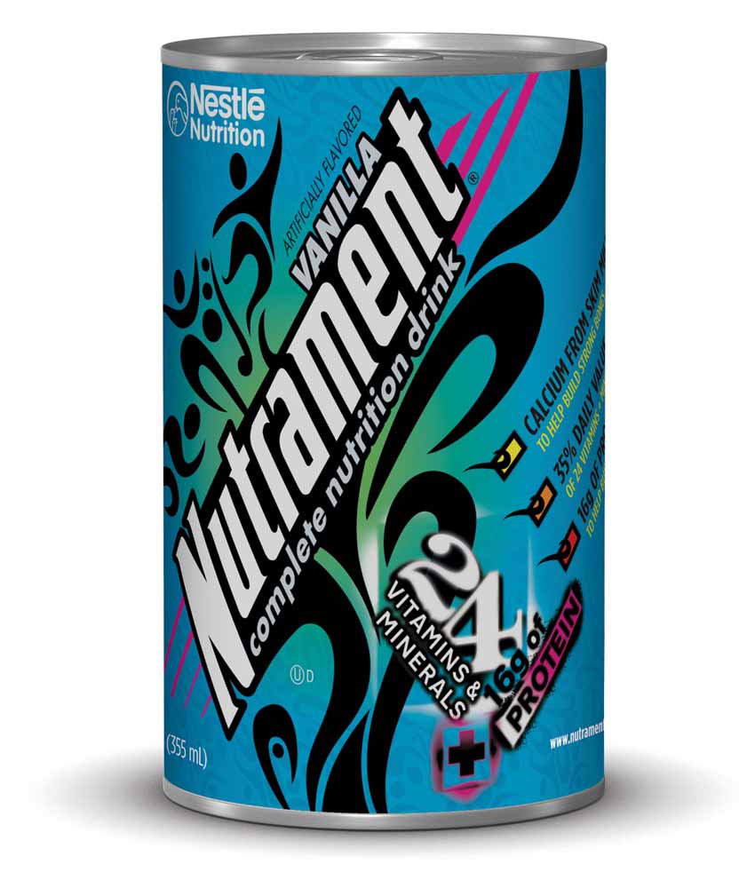 Amazon.com: Nutrament Energy and Fitness Drink, Vanilla, 12 Ounce Cans ...