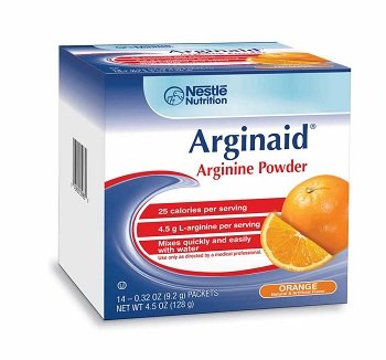 Amazon.com : Arginaid Arginine Powder Drink Mix, Orange, 0.32 oz Packet ...