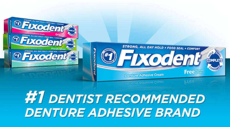 Amazon.com : Fixodent Free Denture Adhesive Cream 1.4 Oz : Health ...
