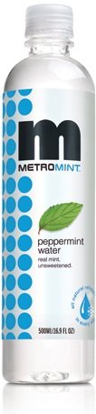 Amazon.com: Metromint Water, Peppermint, 16.9-Ounce Bottles (Pack of 12 ...