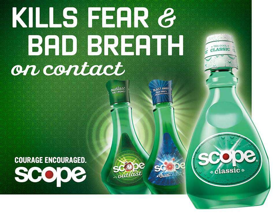 Amazon.com: Scope Classic Mouthwash Original Mint Flavor 250 Ml (Pack ...