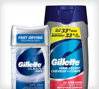 Amazon.com : Gillette All Over Clean Hair & Body Wash 16 Fl Oz (Pack of ...