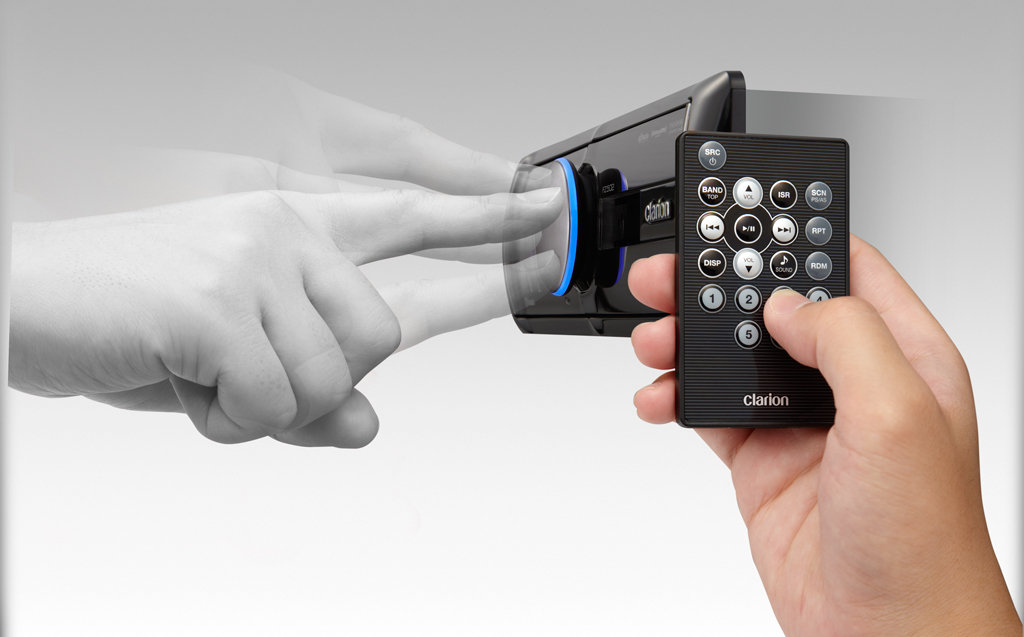 Amazon.com: Clarion FZ502 Digital Media Receiver with Bluetooth (HD ...