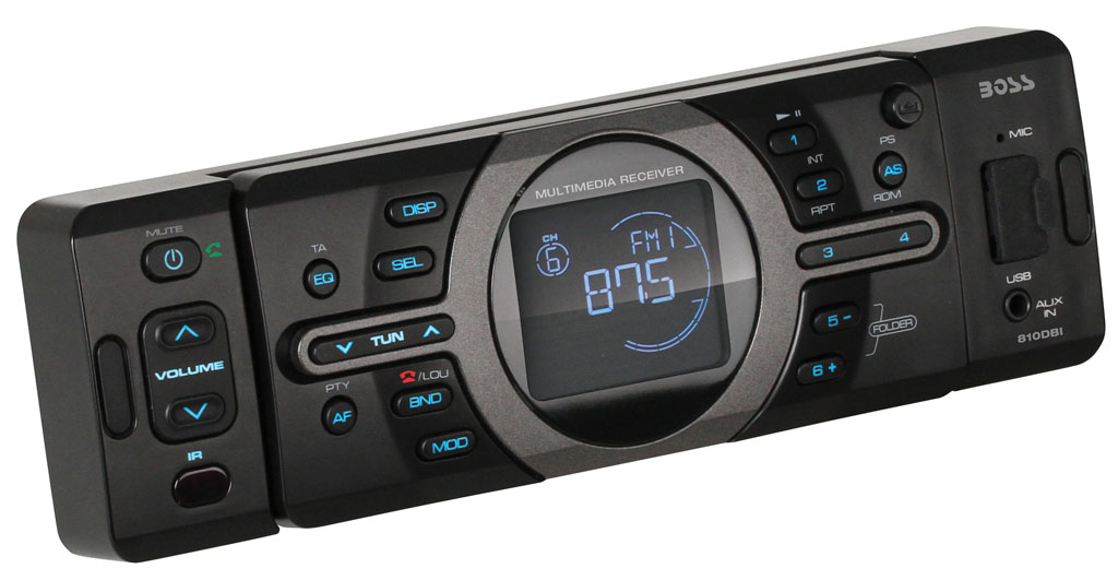Amazon.com: BOSS Audio Systems 810DBI in-Dash Single-DIN MP3-Compatible ...