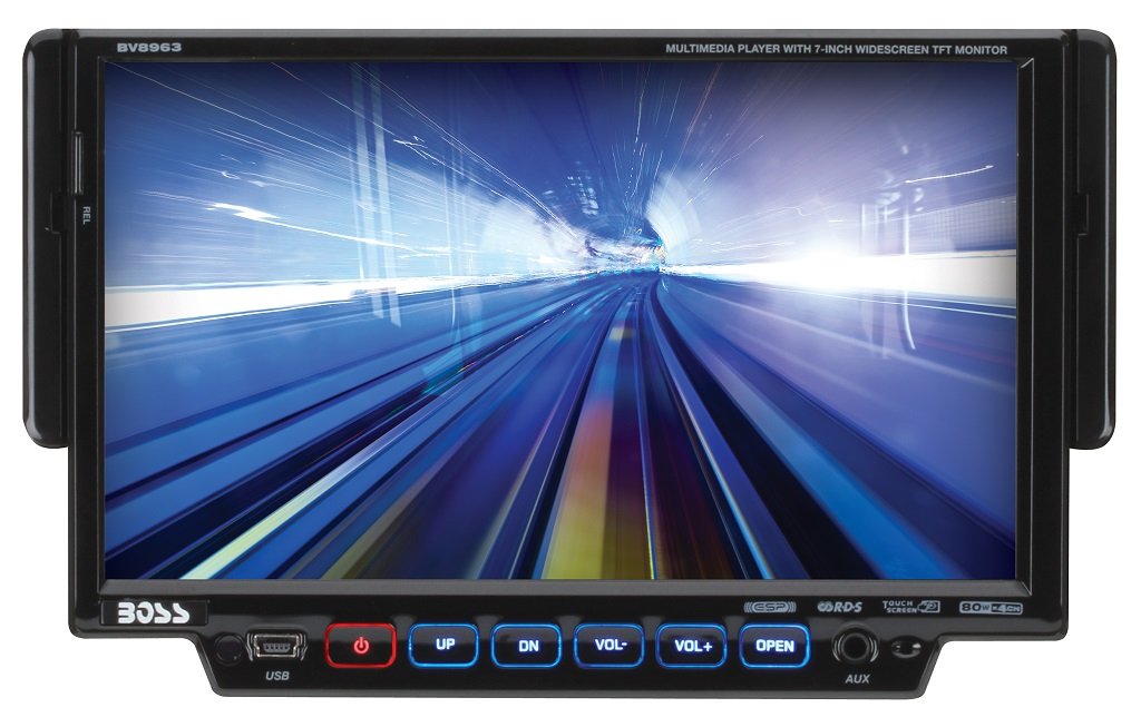 Amazon.com: BOSS Audio Systems BV8963 Single-DIN 7-Inch Touchscreen TFT ...