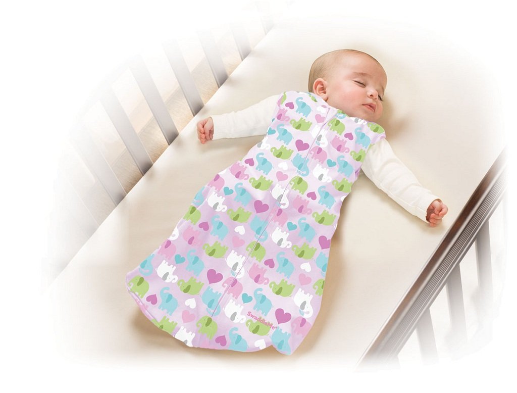 Amazon.com: Summer SwaddleMe Sack, Elephant Hearts, Medium : Baby