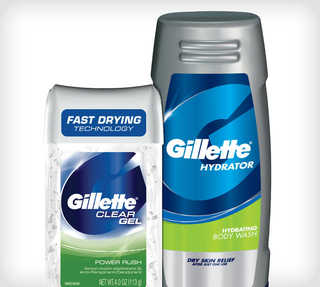 Amazon.com : Gillette Anti-perspirant/deodorant Clear Gel, Power Rush ...