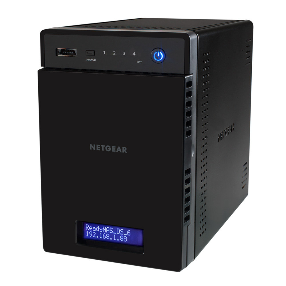 Amazon.com: NETGEAR ReadyNAS 104 4-Bay Network Attached Storage 8TB ...
