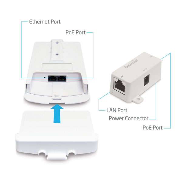 Amazon.com: EnGenius Technologies Long Range 11n 2.4GHz Wireless Bridge ...