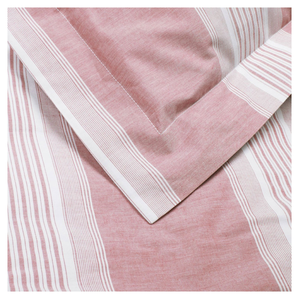 Amazon.com: Amazon Brand – Pinzon Yarn-Dyed Stripe Duvet Set - Full ...