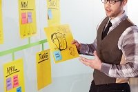 Amazon.com : Post-it Big Pad, 11 in x 11 in, Bright Yellow, 30 Sheets ...