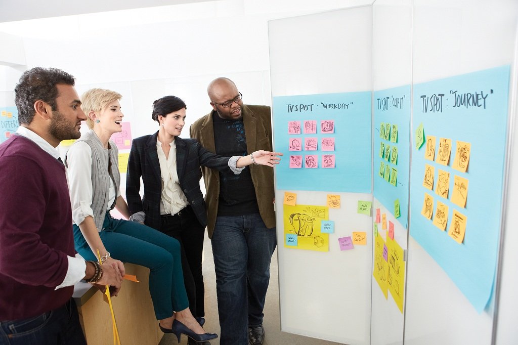 Amazon.com : Post-it Big Pad, 22 in x 22 in, Electric Blue, 30 Sheets ...