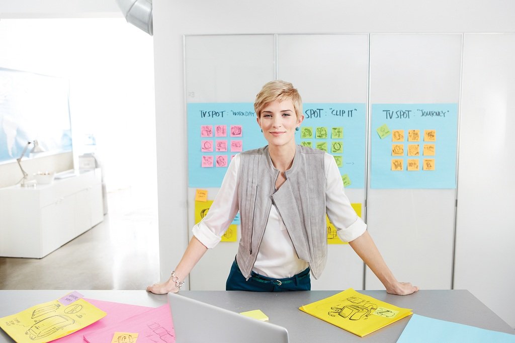 Amazon.com : Post-it Big Pad, 22 in x 22 in, Electric Blue, 30 Sheets ...