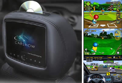 Amazon.com: CarShow by Rosen CS-TYRAV11-T86 Single DVD Headrest System