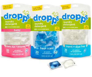 Amazon.com: Dropps HE Baby Laundry Detergent Pacs, Scent, Dye and ...
