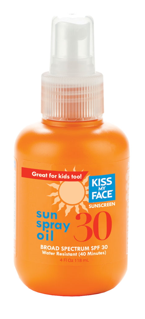 Amazon.com: Kiss My Face Sun Spray, SPF 30, 4-Ounce Bottles (Pack of 3 ...