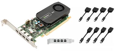 Amazon.com: PNY NVIDIA Quadro NVS 510 2GB GDDR3 4-Mini DisplayPort Low Profile PCI-Express Video ...