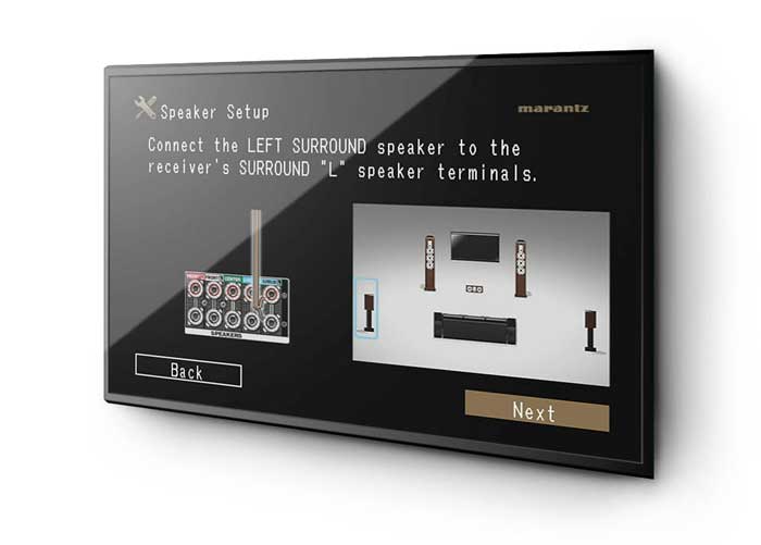 Amazon.com: Marantz NR1504 Slim Line 5.1 Channel Home Theater Network ...