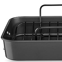 Amazon.com: KitchenAid KitchenAid 16" Aluminized Steel Roaster with ...