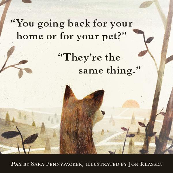 Pax: Sara Pennypacker, Jon Klassen: 9780062377012: Amazon.com: Books