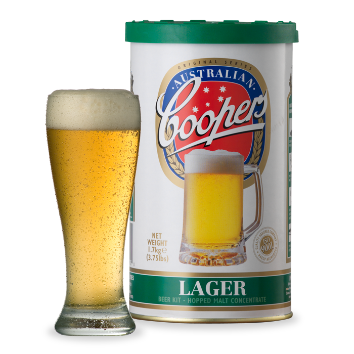 Amazon.com: Coopers DIY Lager Home Brewing Beer Refill Kit: Beer ...