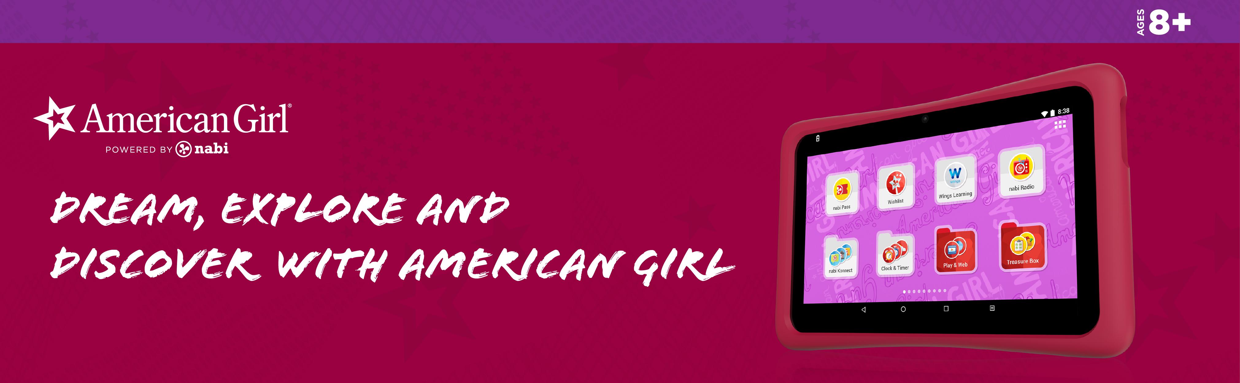Amazon.com: American Girl Tablet. Powered by nabi: Toys & Games