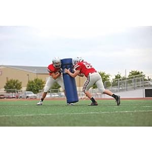 Amazon.com : Pro Down Round Blocking Dummy (Blue, 10-Pound) : Football ...