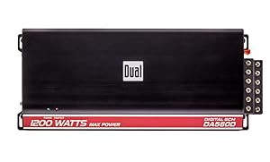 Dual DA560D 1200 Peak Watt 5 Channel Digital Amplifier : Electronics