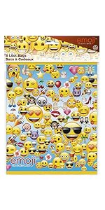 Amazon.com: Emoji Party Decorating Kit 7pc: Toys & Games