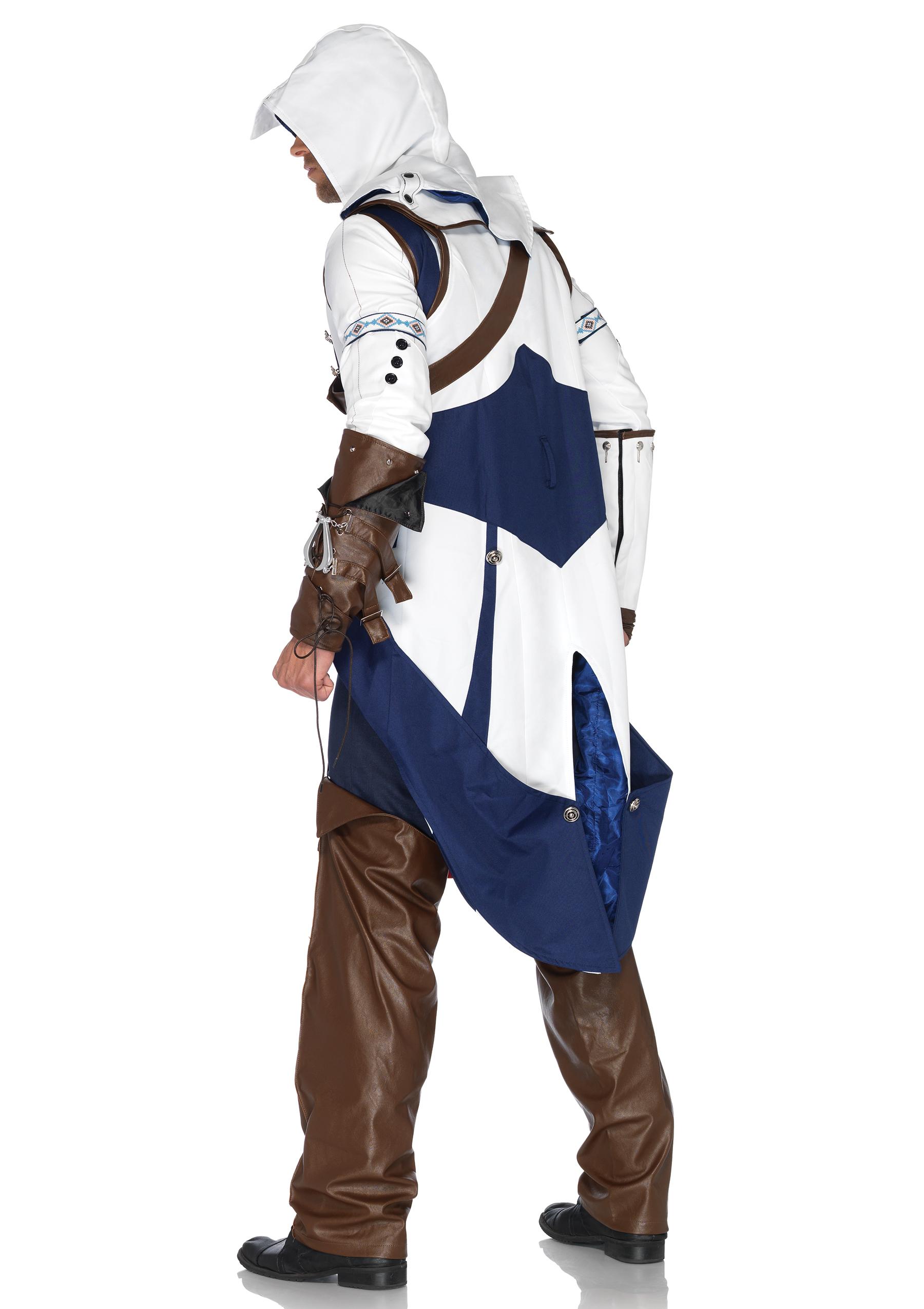 Amazon.com: Leg Avenue Men's Assassin's Creed 5 Piece Connor Deluxe ...