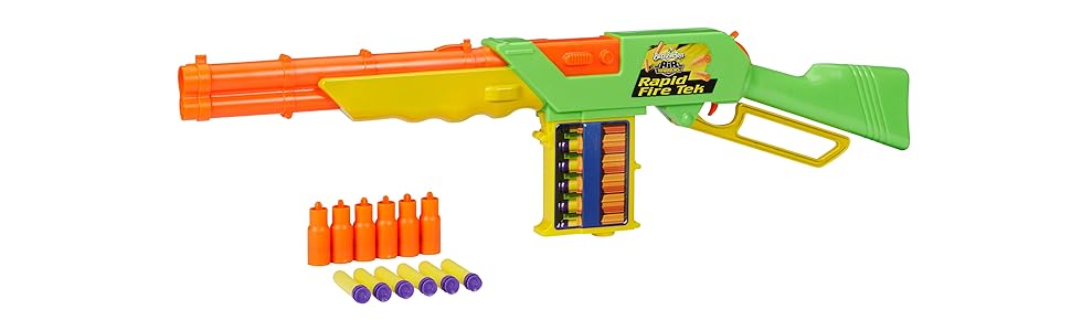 Amazon.com: Buzz Bee Toys Air Warriors Rapid Fire Tek Clip Fed Blaster ...