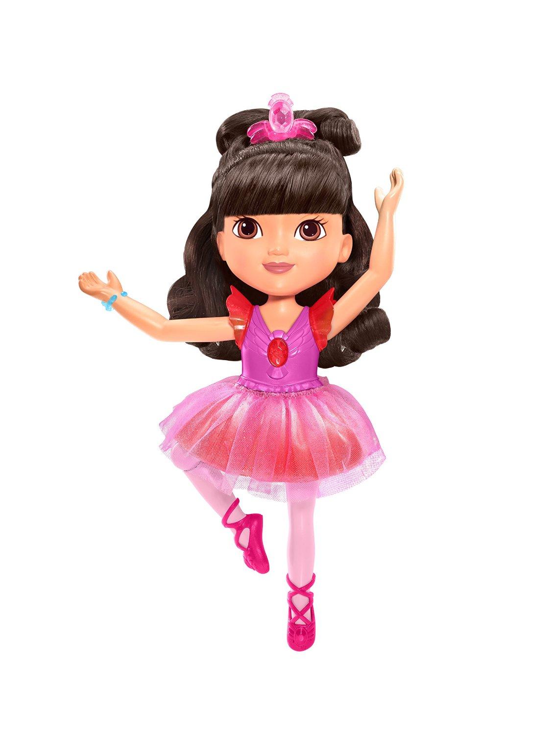 Amazon.com: Fisher-Price Nickelodeon Dora & Friends, Sparkle & Spin ...