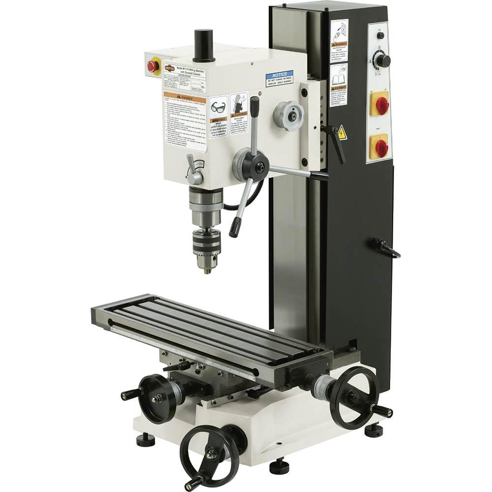 SHOP FOX M1110 6-Inch by 21-Inch Variable Speed Mill and Drill - Power ...