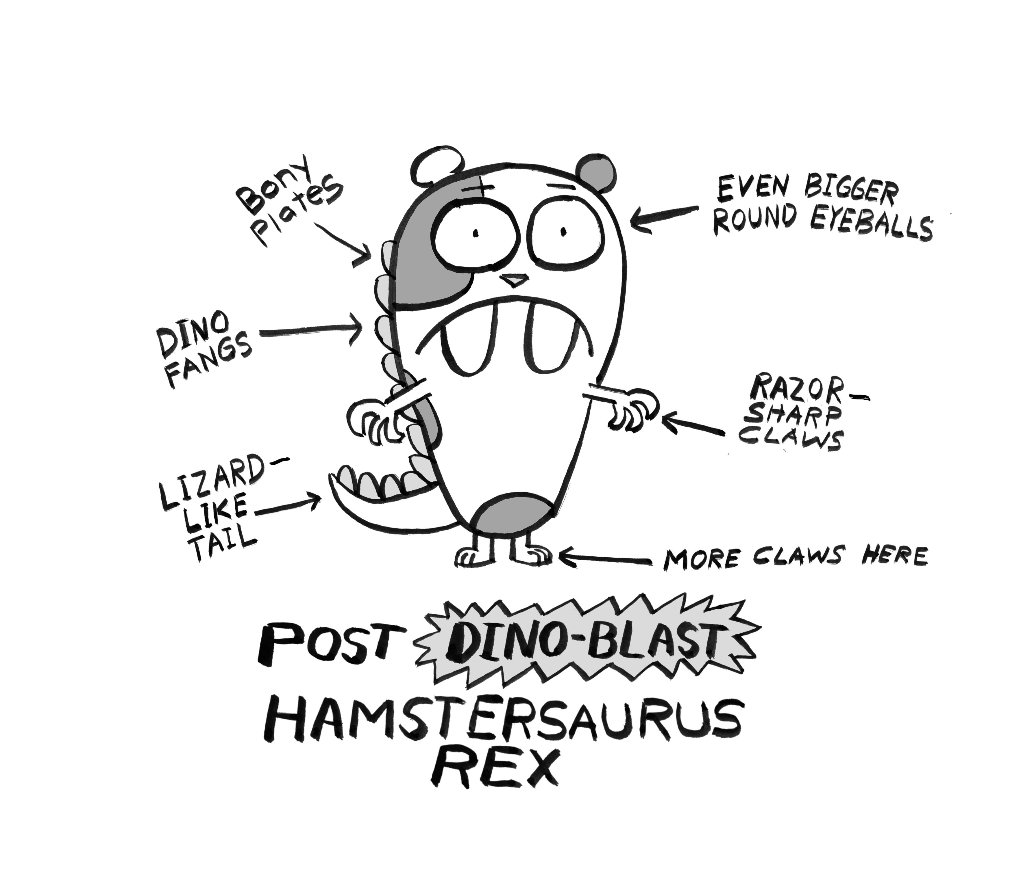 Hamstersaurus Rex: Tom O'Donnell, Tim Miller: 9780062377548: Amazon.com ...