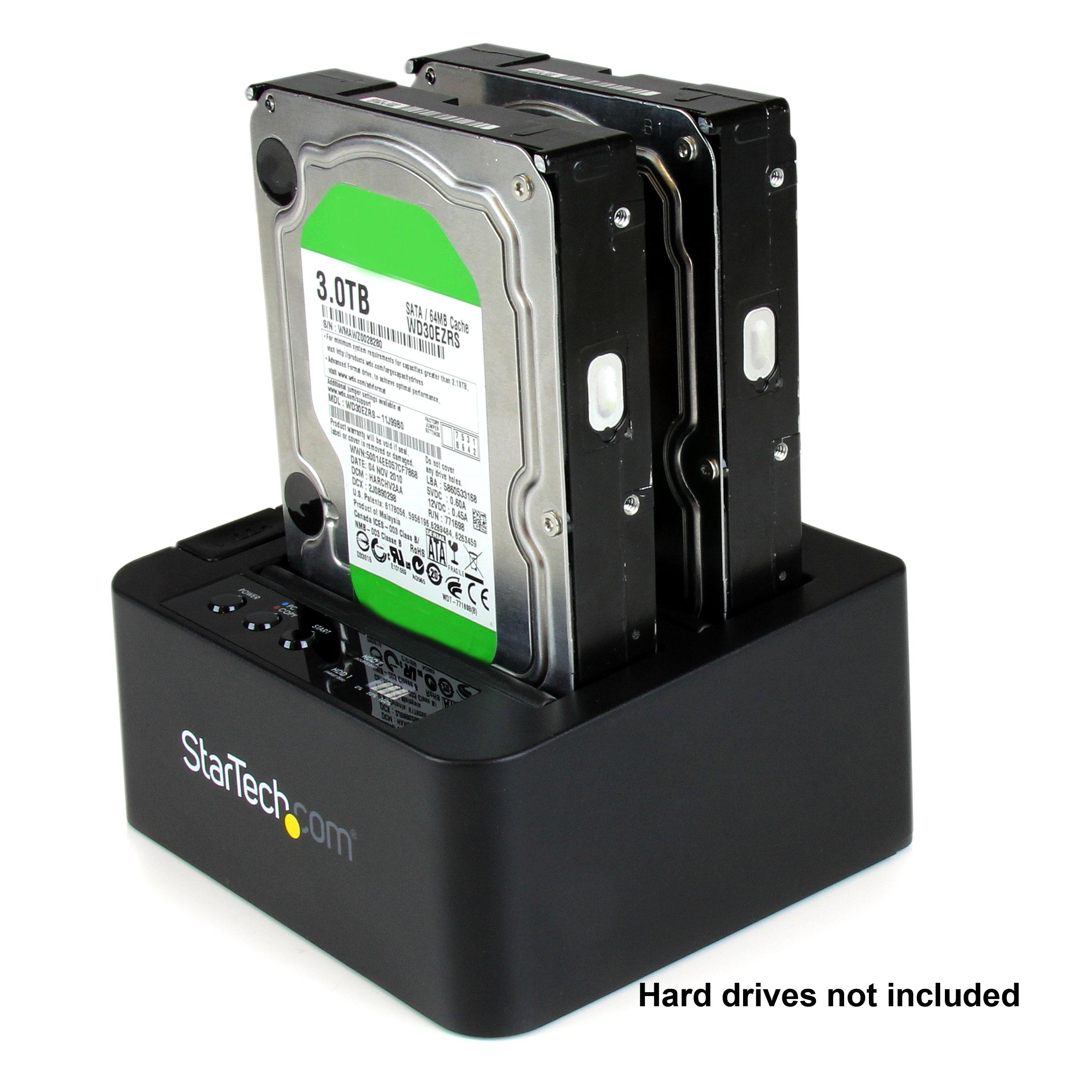 Amazon.com: StarTech.com SATA Hard Drive HDD Duplicator Dock - eSATA ...