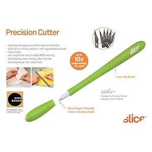 Amazon.com: Slice 00116 Precision Cutter with Ceramic Blade, Finger ...