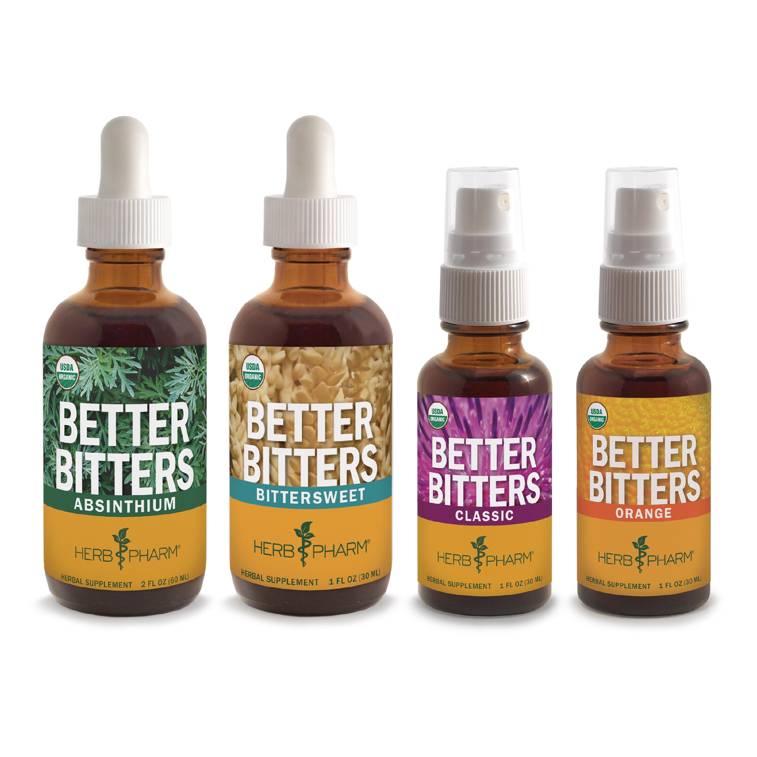 Amazon.com: Herb Pharm Better Bitters Certified Organic Digestive ...
