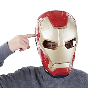 Amazon.com: Marvel Avengers Age of Ultron Iron Man Voice Changer Mask ...