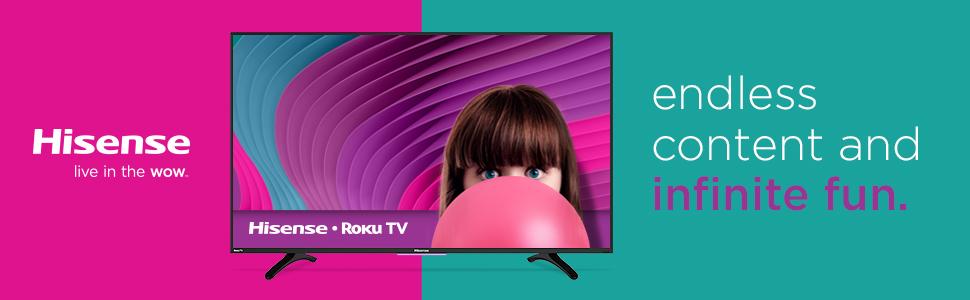 Amazon.com: Hisense 48H4C 48-Inch 1080p Roku Smart LED TV (2016 Model ...