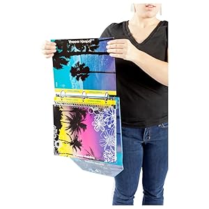Amazon.com : Mead Trapper Keeper Snapper Trapper 2-Pocket Folders, Fun ...